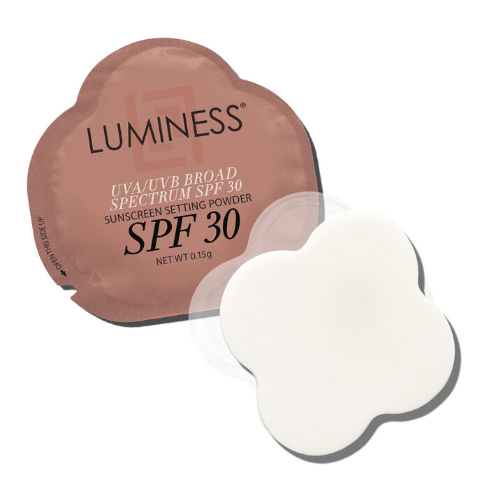Discover SPF 30 Sunscreen Setting Powder | Luminess Cosmetics