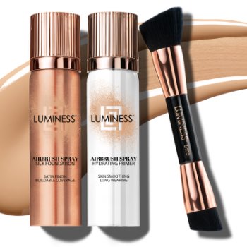 Airbrush Spray Silk Foundation Starter Kit | Luminess Cosmetics